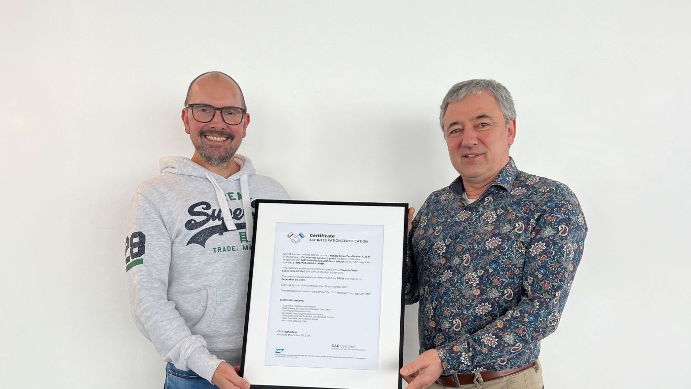 Blog: ifm sets new standards with SAP clean core certification - ifm