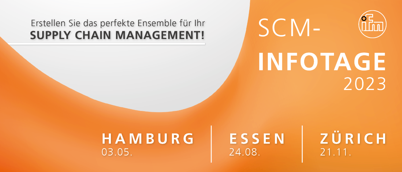 DACH: SCM-Infotage 2023 (Supply Chain Management) - ifm