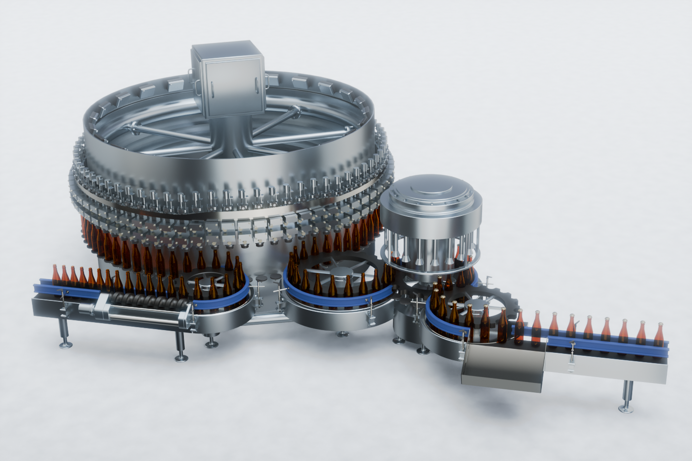 Mesin pengisi botol - ifm