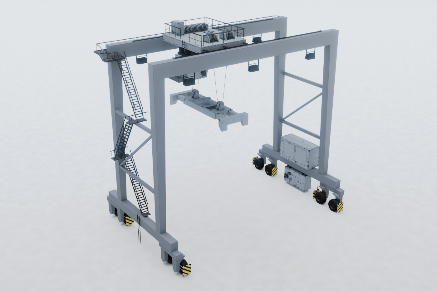 Soluzioni per il monitoraggio delle gru RTG - ifm