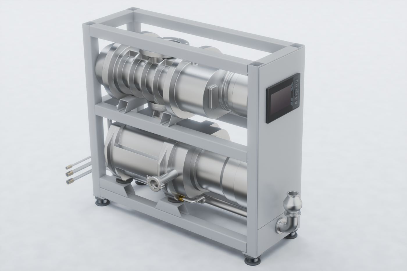 Dry vacuum pumps in semiconductor production processes - ifm