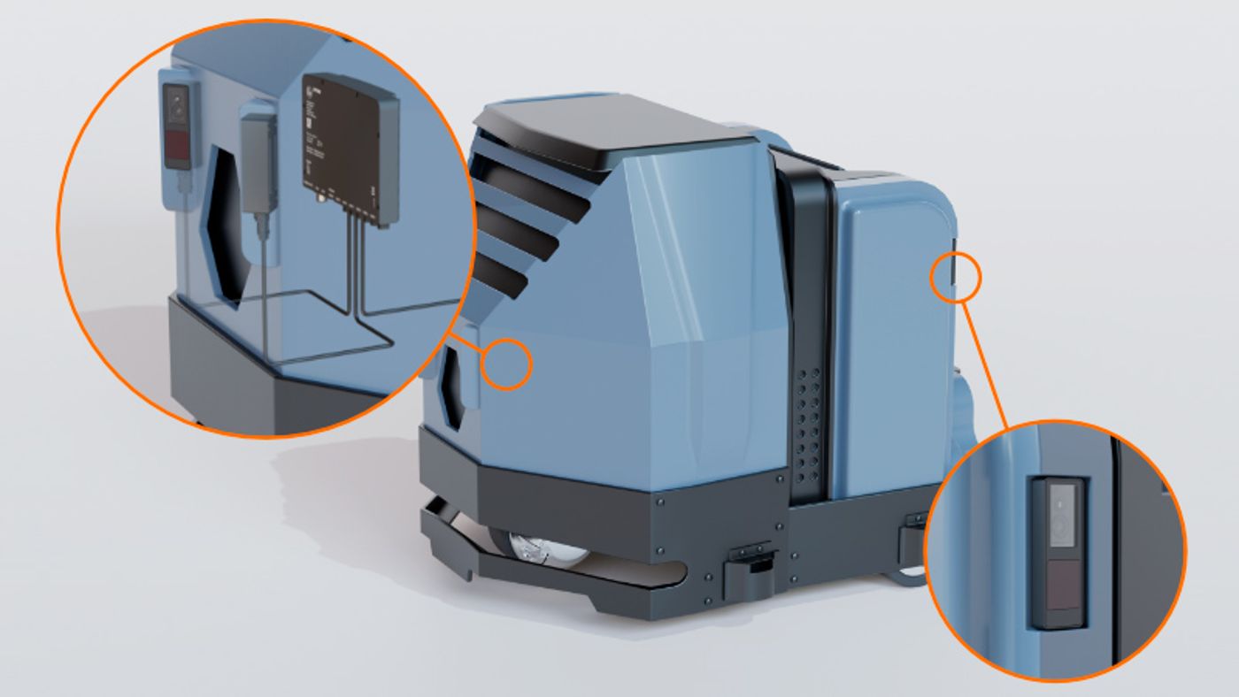 AGV chemical handling solution - ifm