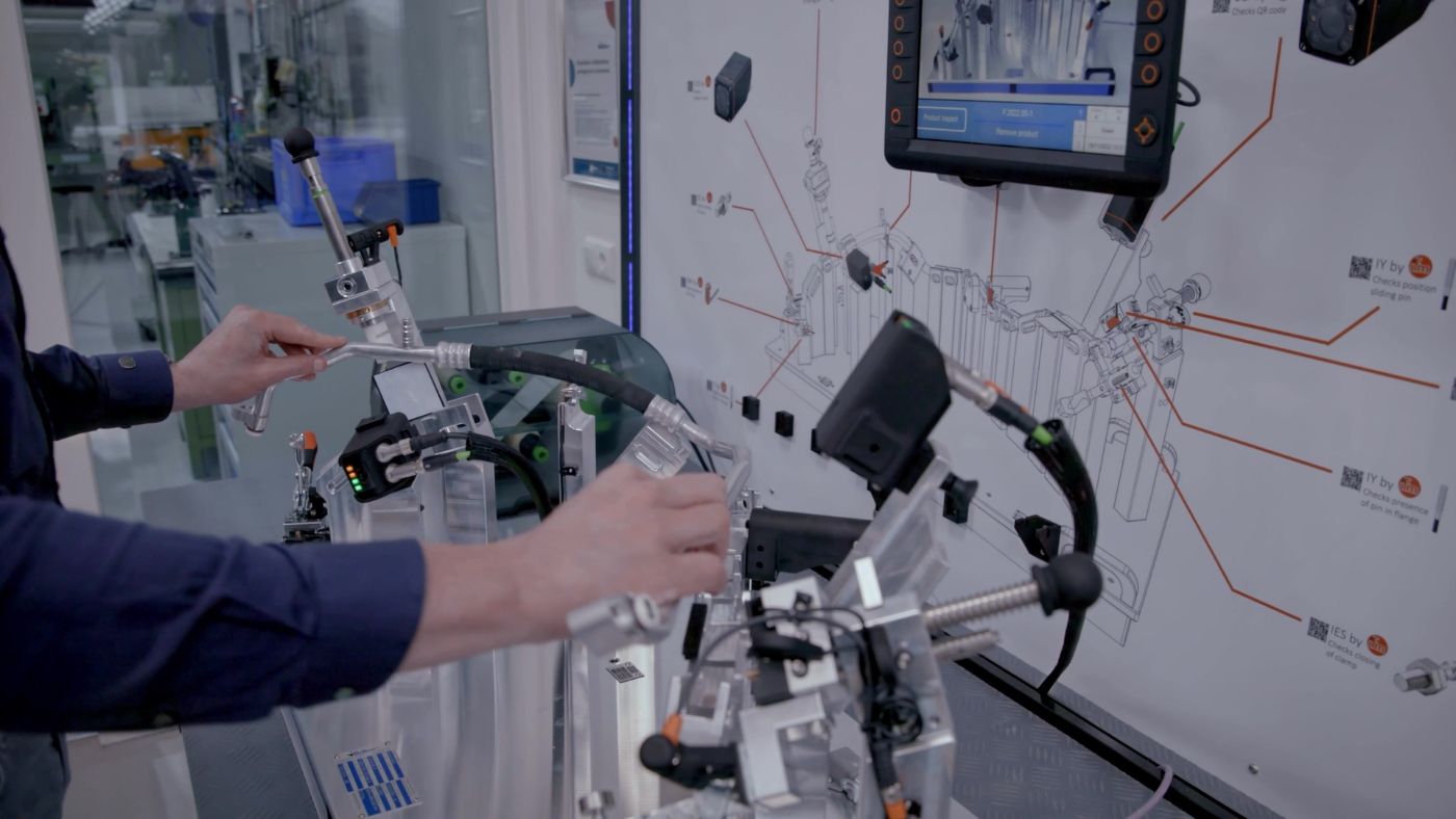 Application report: GeTech – sensor-based check gauges for pipes - ifm