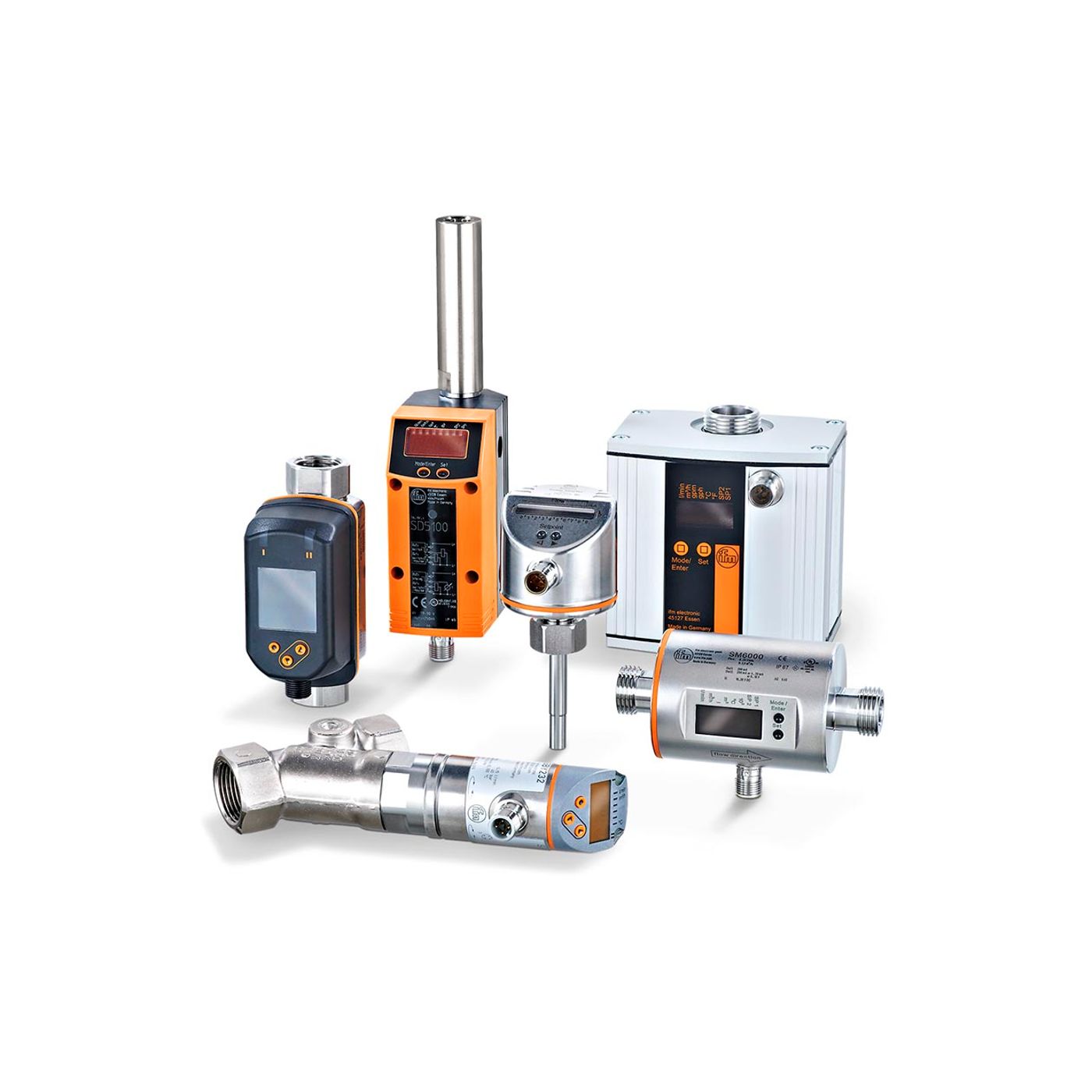 Select flow sensors by application - ifm