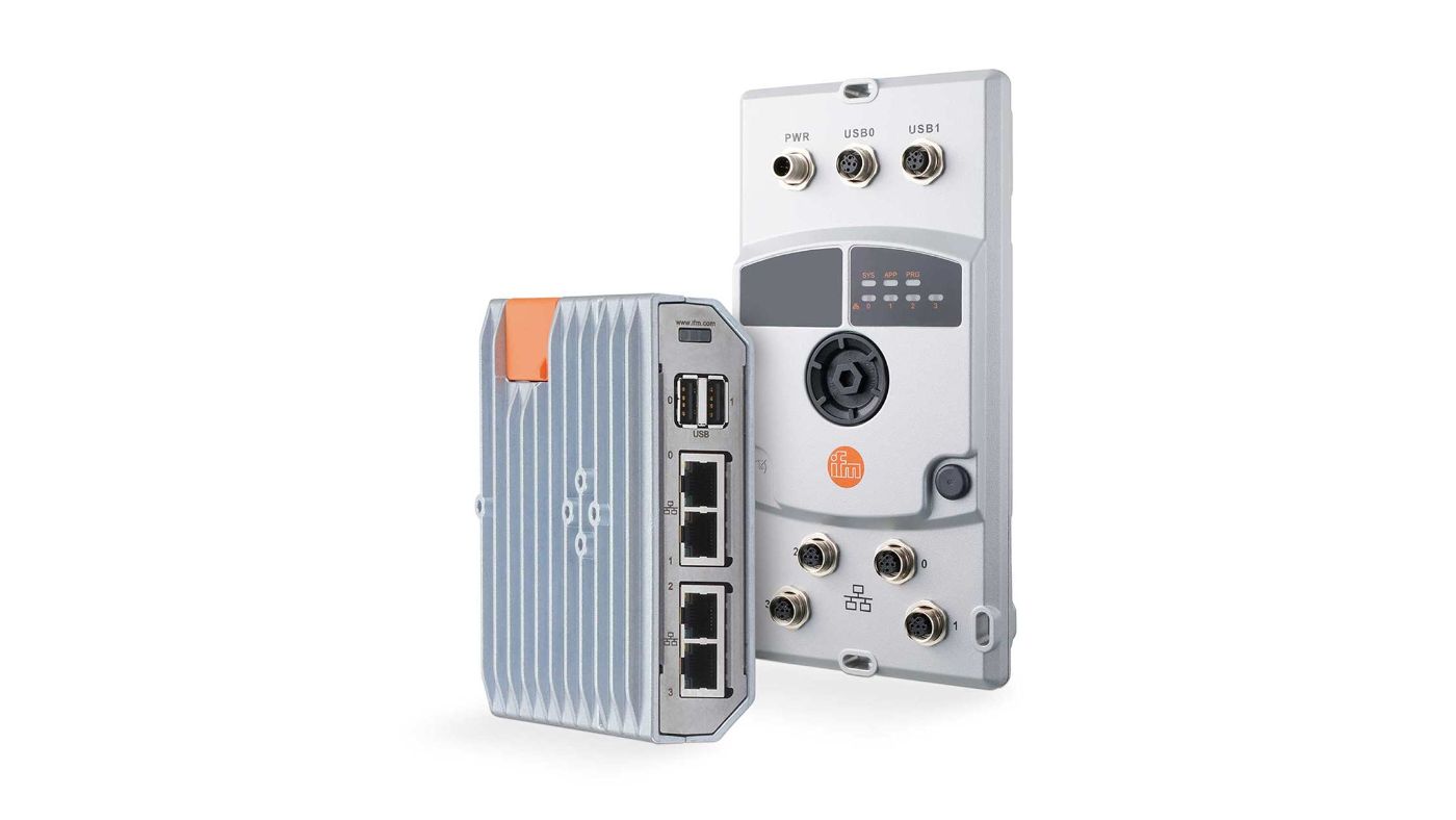 edgeGateway: from the sensor data to your cloud system - ifm