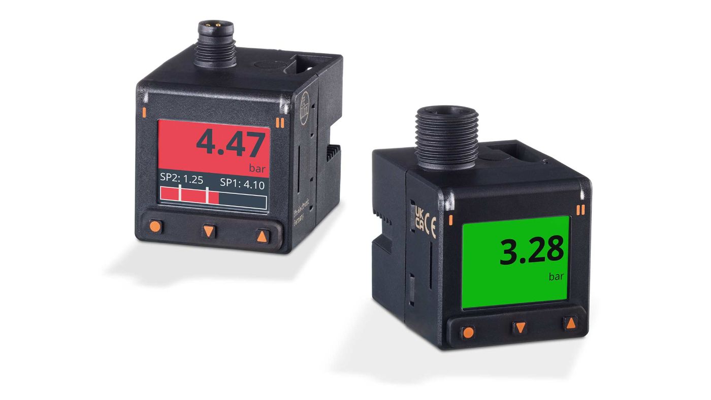 Kompaktní tlakové senzory pro každou pneumatickou aplikaci - ifm