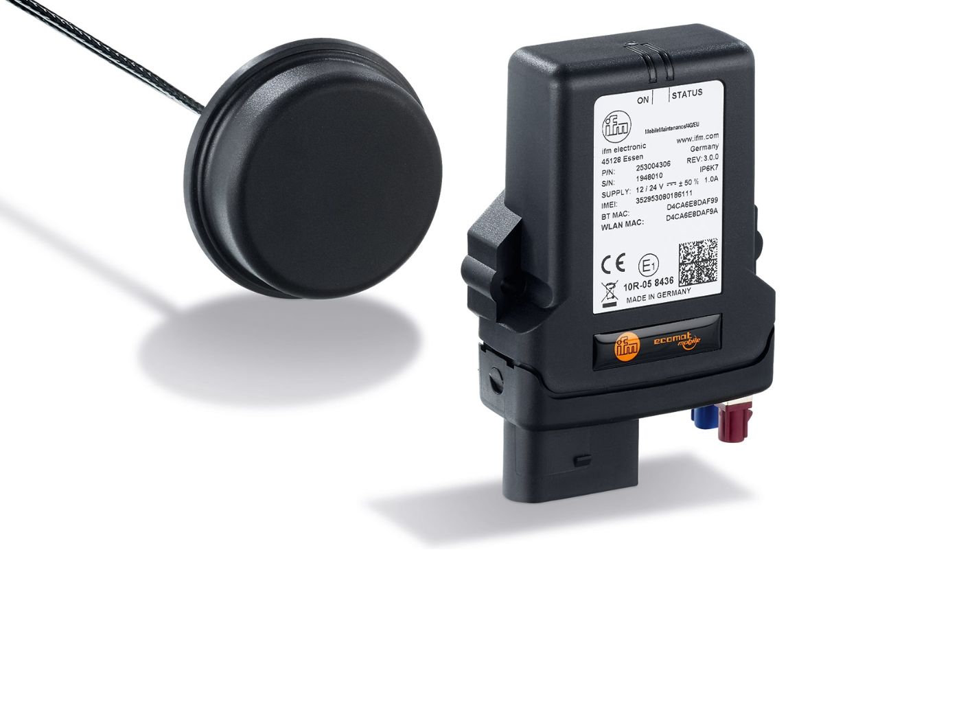 Central management and monitoring of global machine fleets - ifm