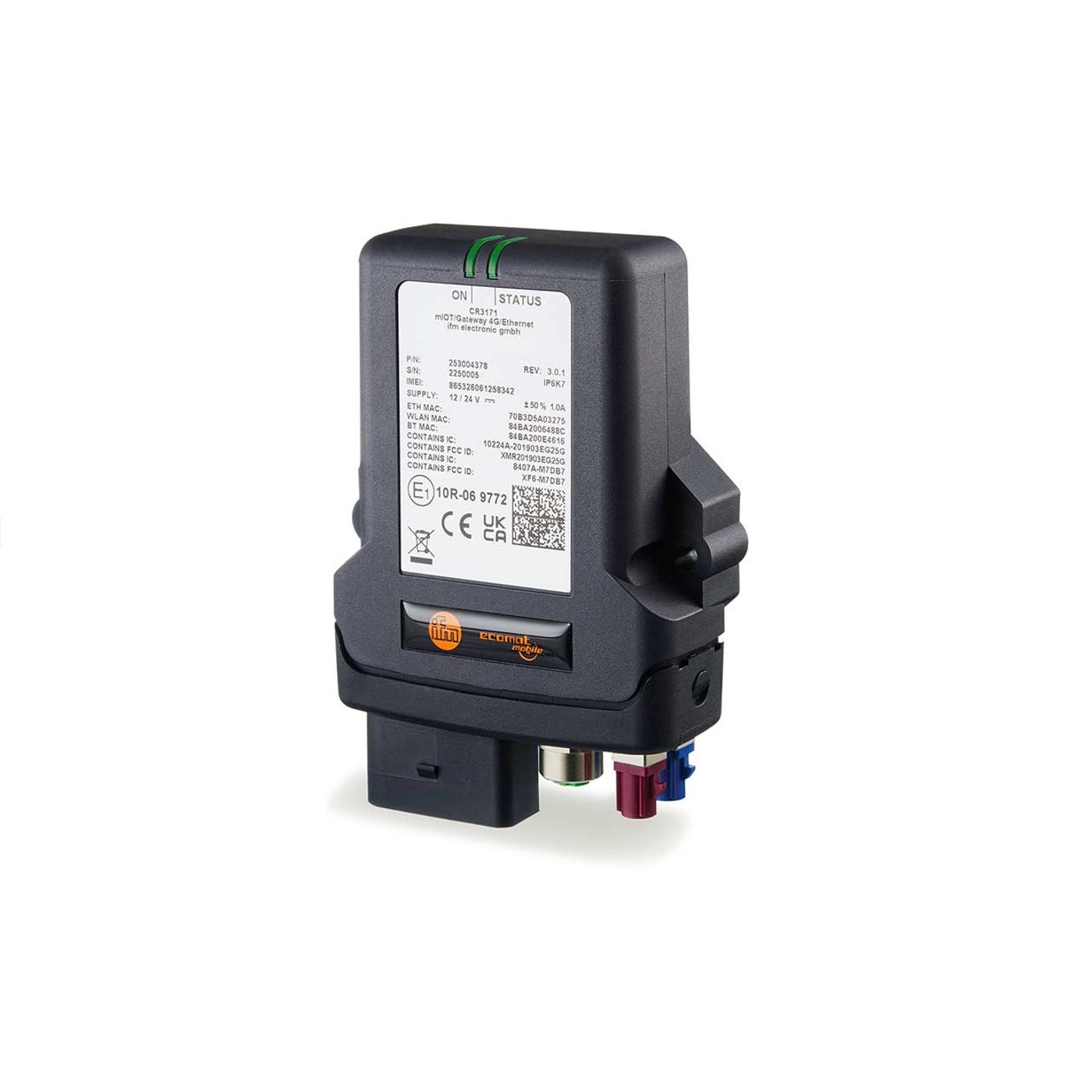 mobile IoT gateway for global data exchange - ifm