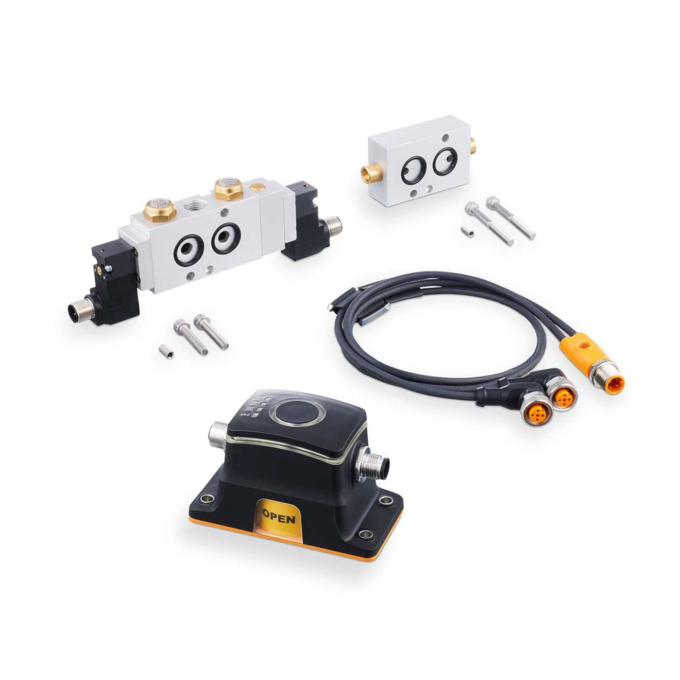 High-precision positioner for industrial valves - ifm