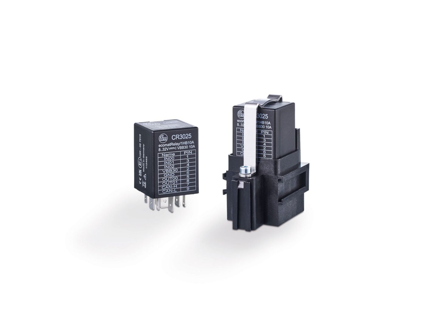 High-current CANopen relay for mobile applications - ifm