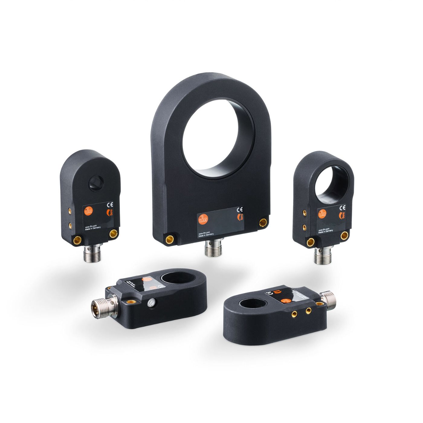 Inductive ring sensors monitor material flow in feeding technology - ifm