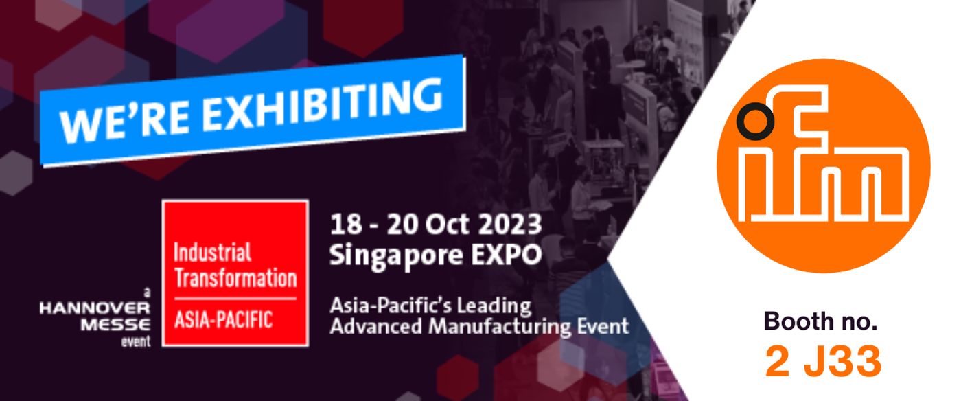 ITAP 2023 in Singapore EXPO - ifm