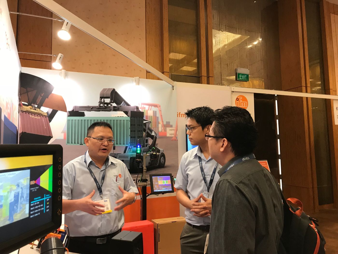 ifm Asia Regional Office (iARO) at the TOC Asia 2019 - ifm