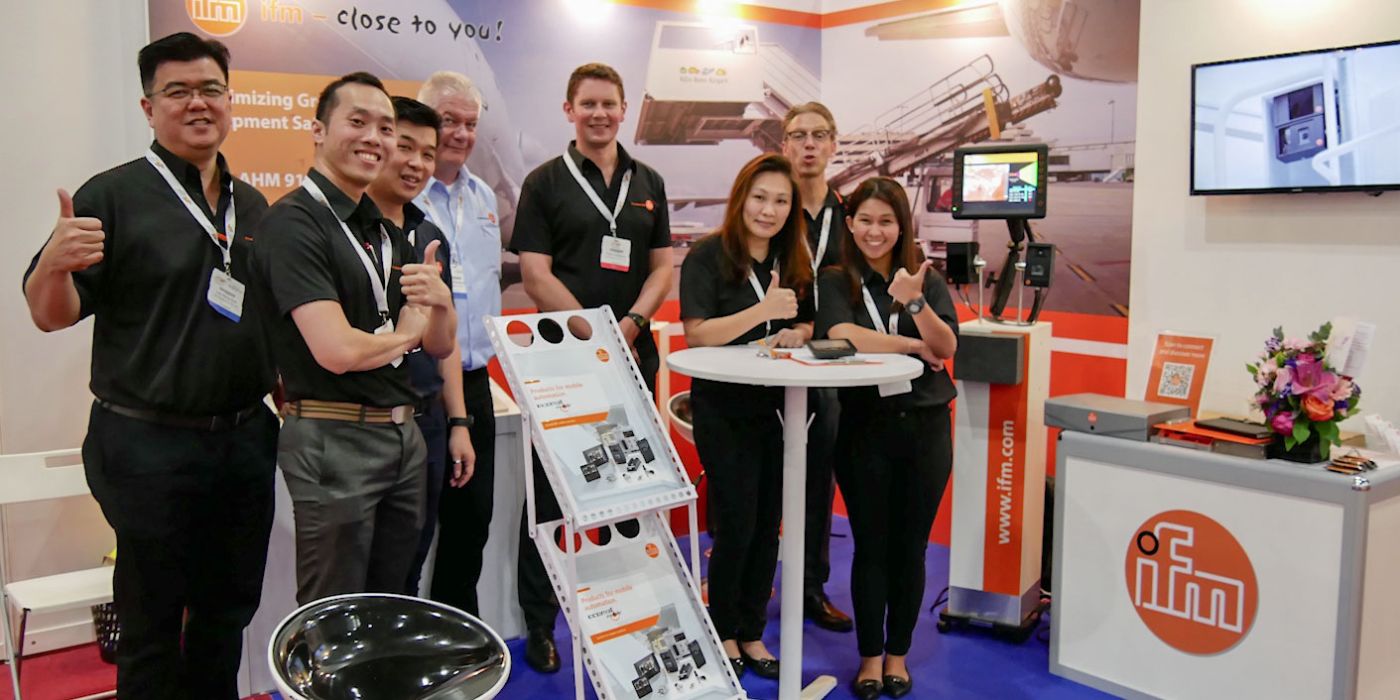 ifm Asia Regional Office (iARO) at Inter airport Southeast Asia 2019 - ifm
