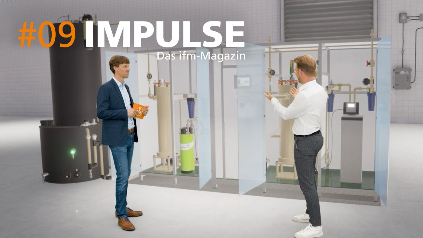 Wasser: Digitalisierungslösungen für die industrielle Aufbereitung - ifm