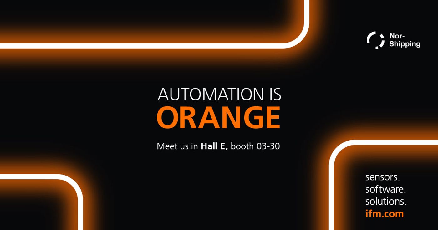 Nor-Shipping 2025 in Lillestrøm - ifm