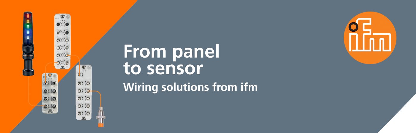 New solutions for Automation Networking and Wiring - ifm
