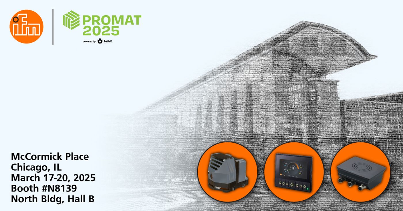 ifm solutions at ProMat 2025 - ifm