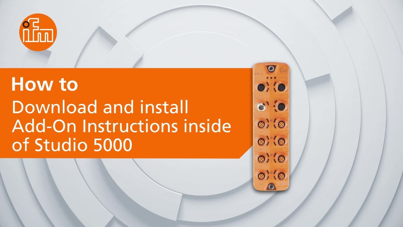 How to download and install add-on instructions inside of Studio 5000 ...