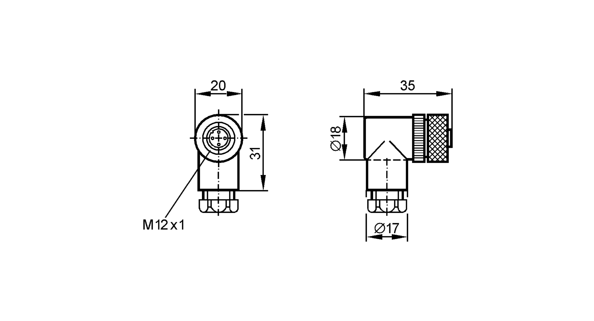 E10622 - Wirable socket - ifm