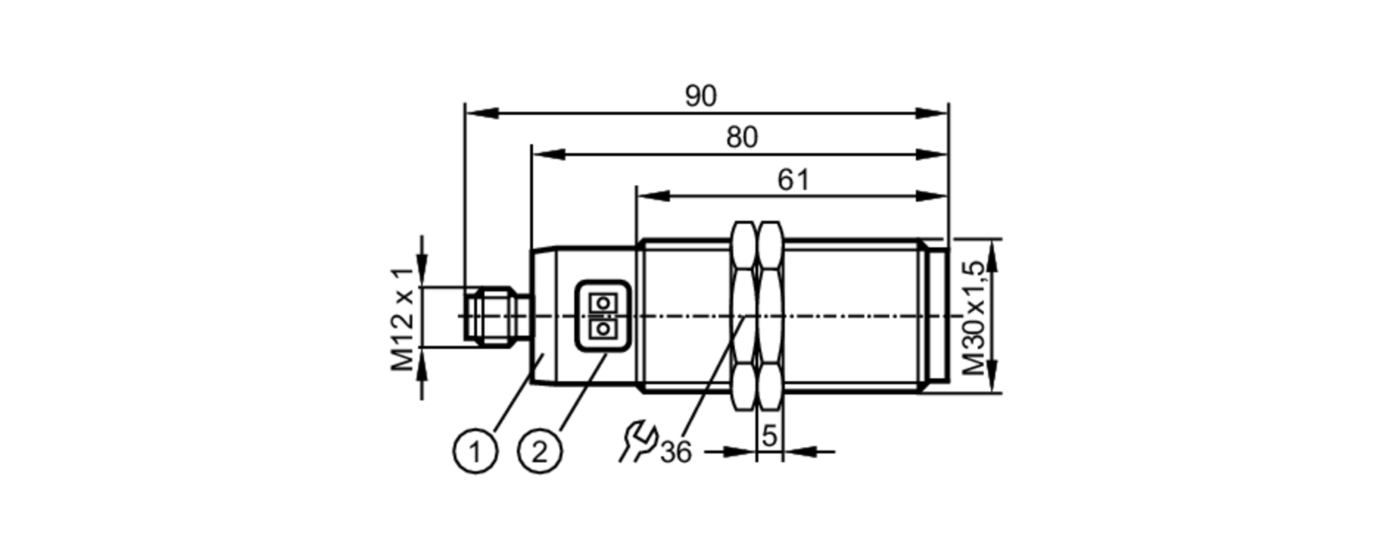 KI5083 - Capacitive sensor - ifm