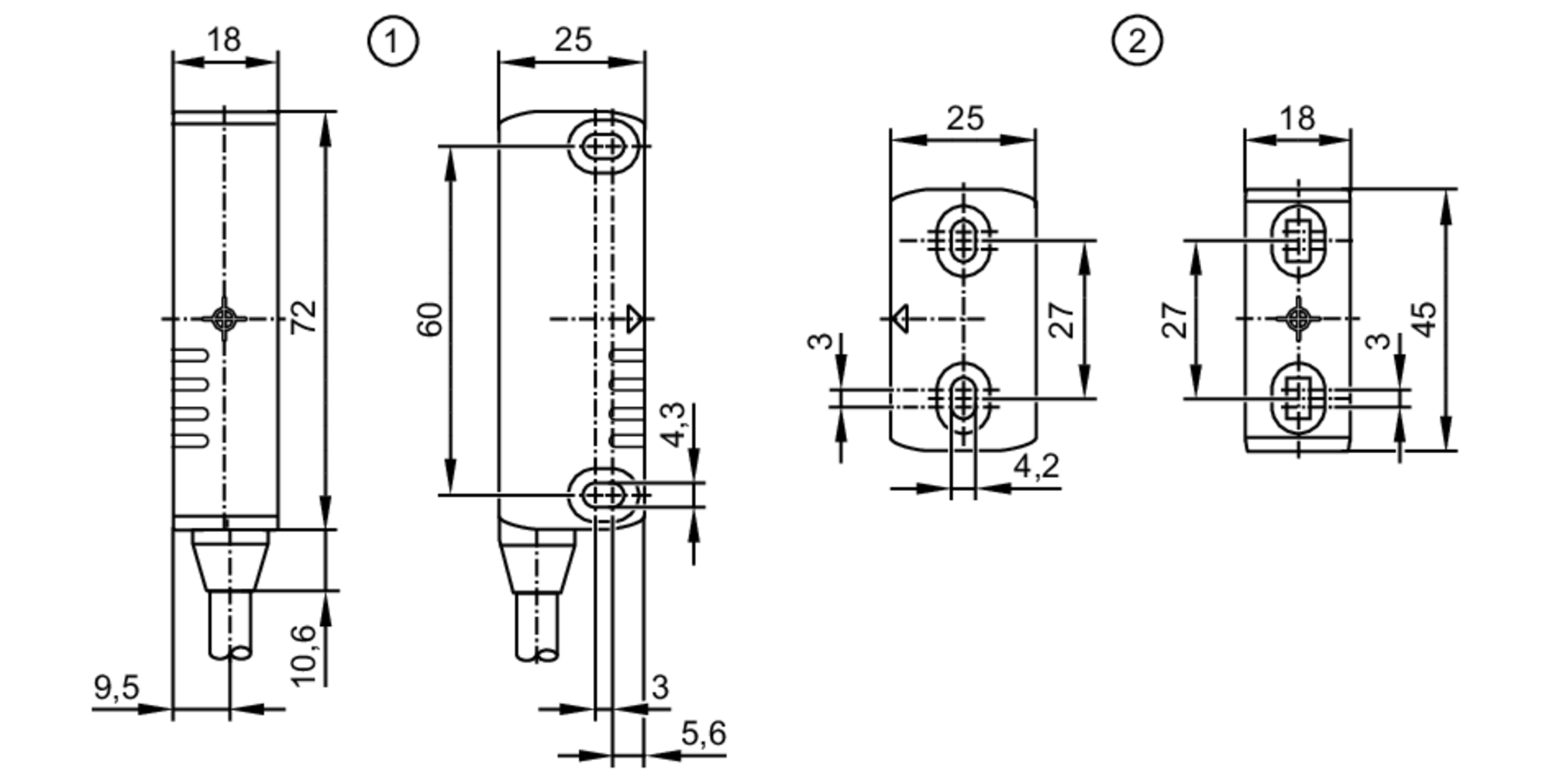 MN705S - RFID-coded safety sensor - ifm