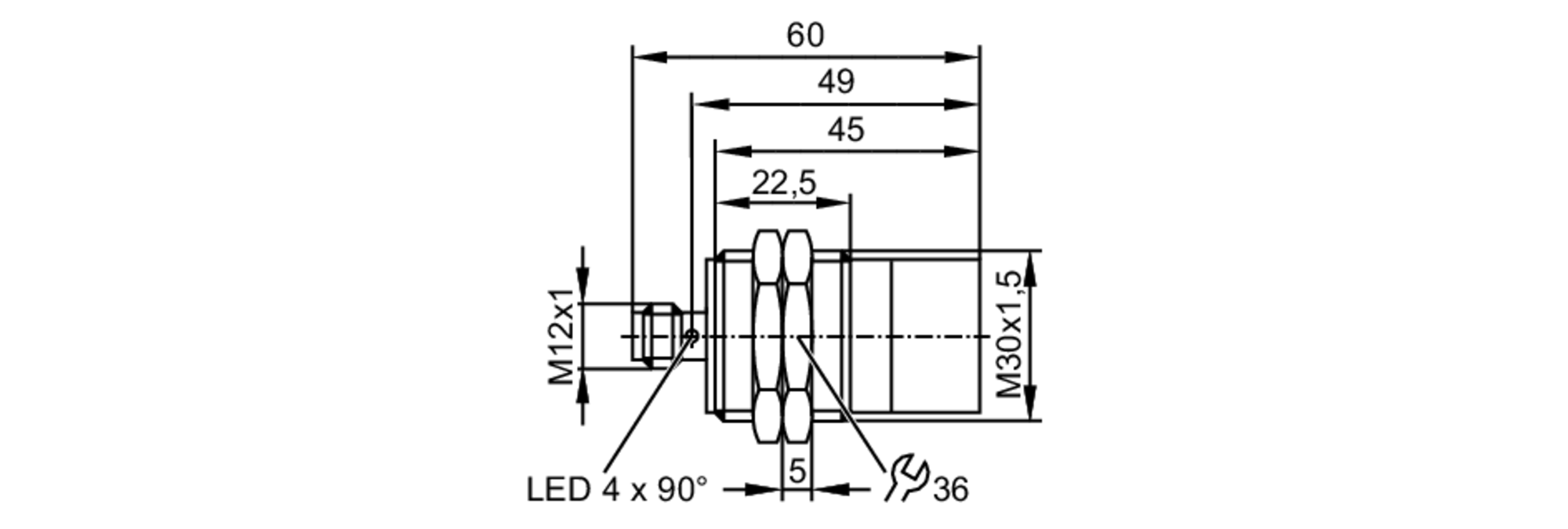 IIS284 - Inductive sensor - ifm