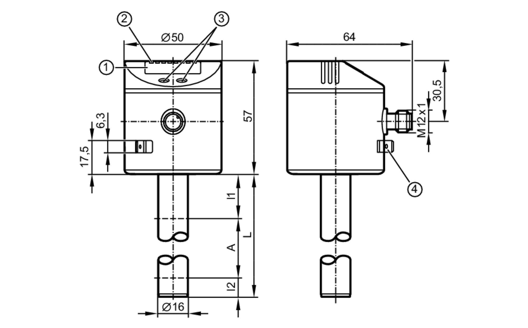 LK3123 - Electronic level sensor - ifm