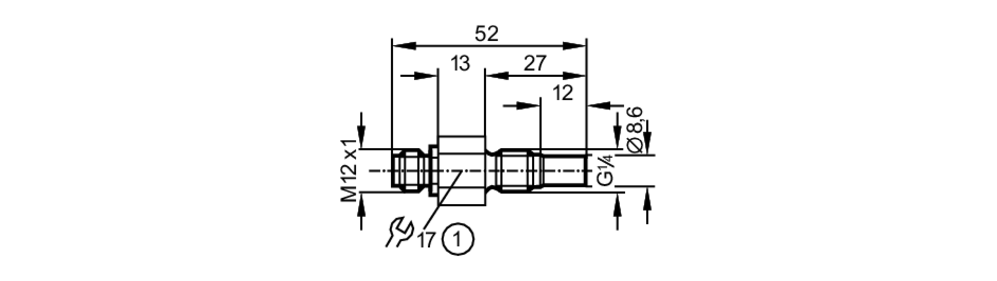 SF2405 - Flow sensor for connection to an evaluation unit - ifm