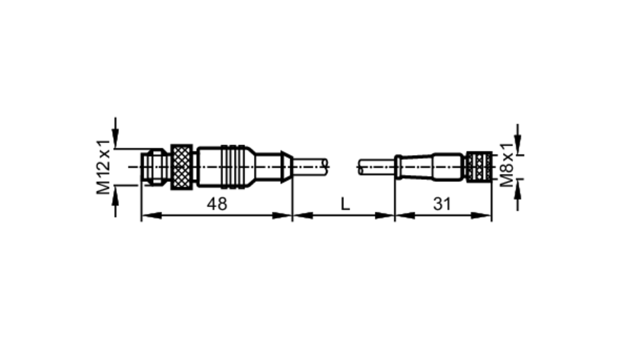 E11445 - Connection cable - ifm