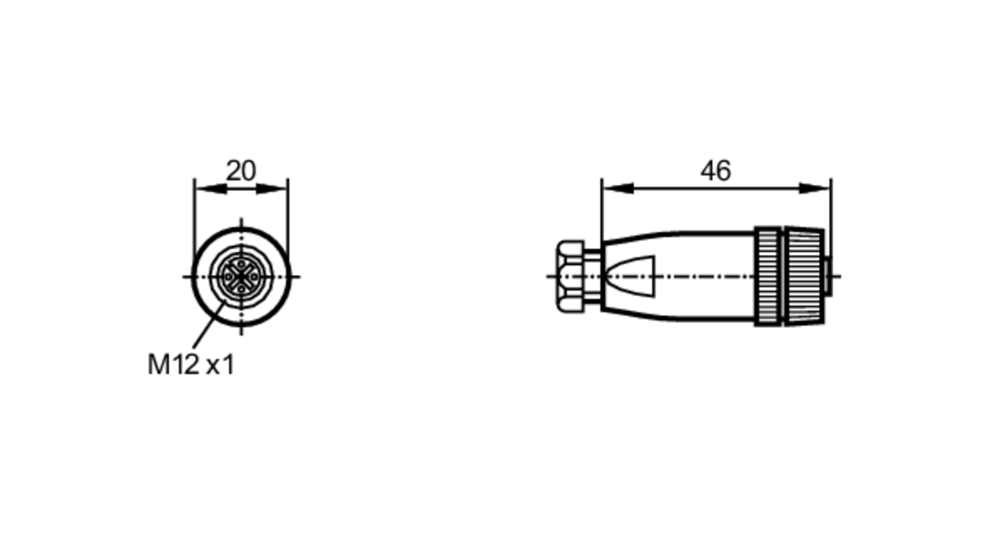 E11774 - Wirable socket - ifm