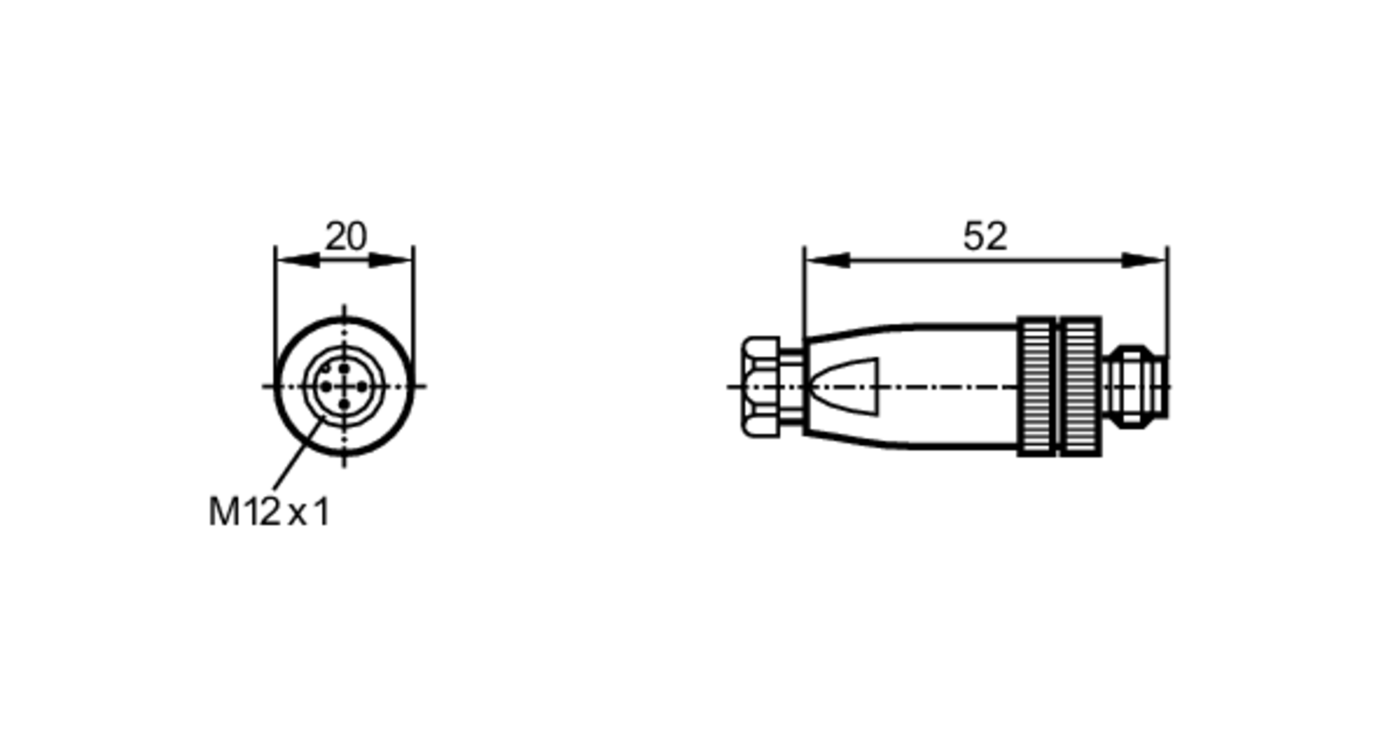 E12266 - Wirable plug - ifm