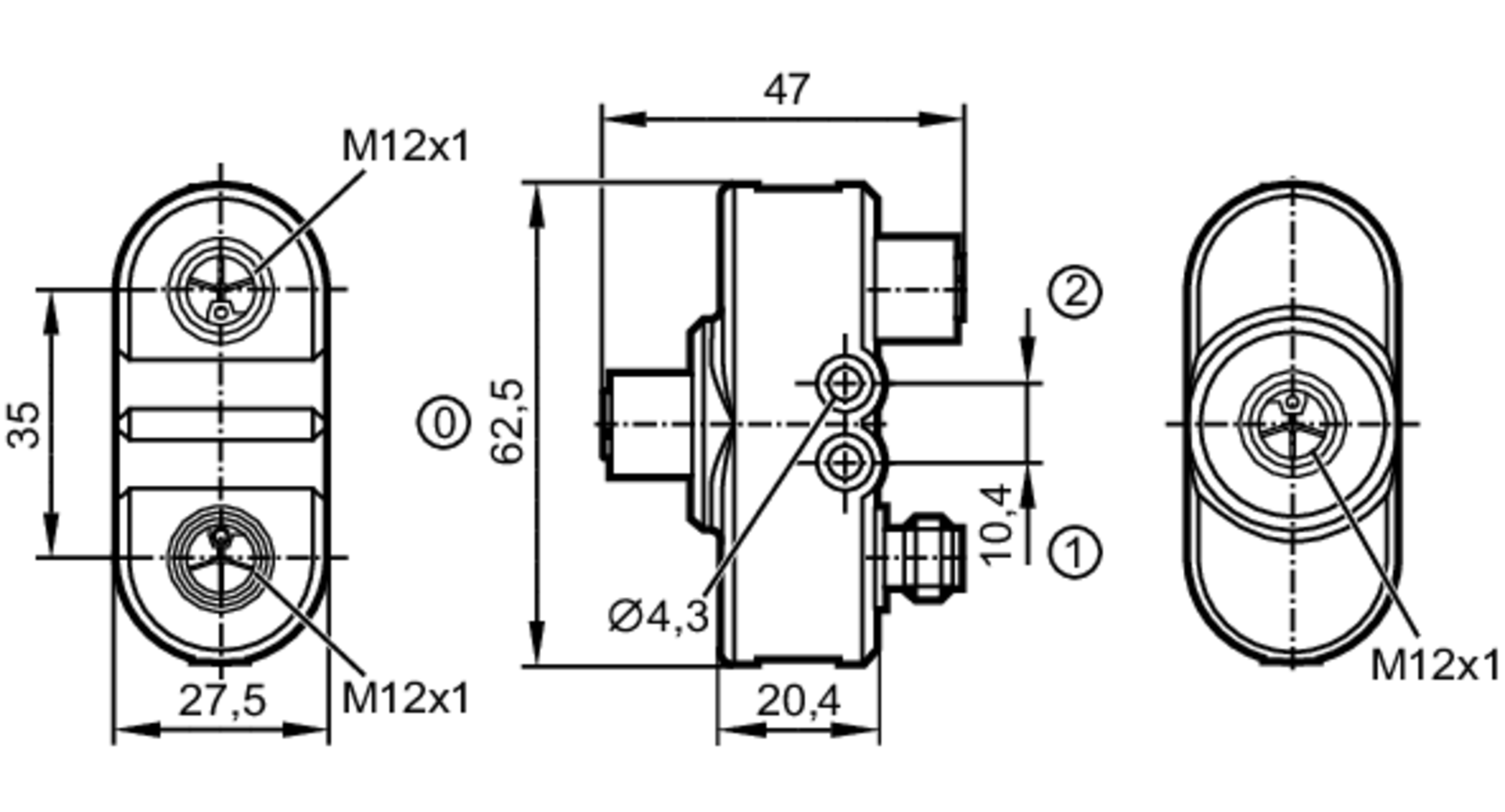 E12788 - Y-splitter - ifm