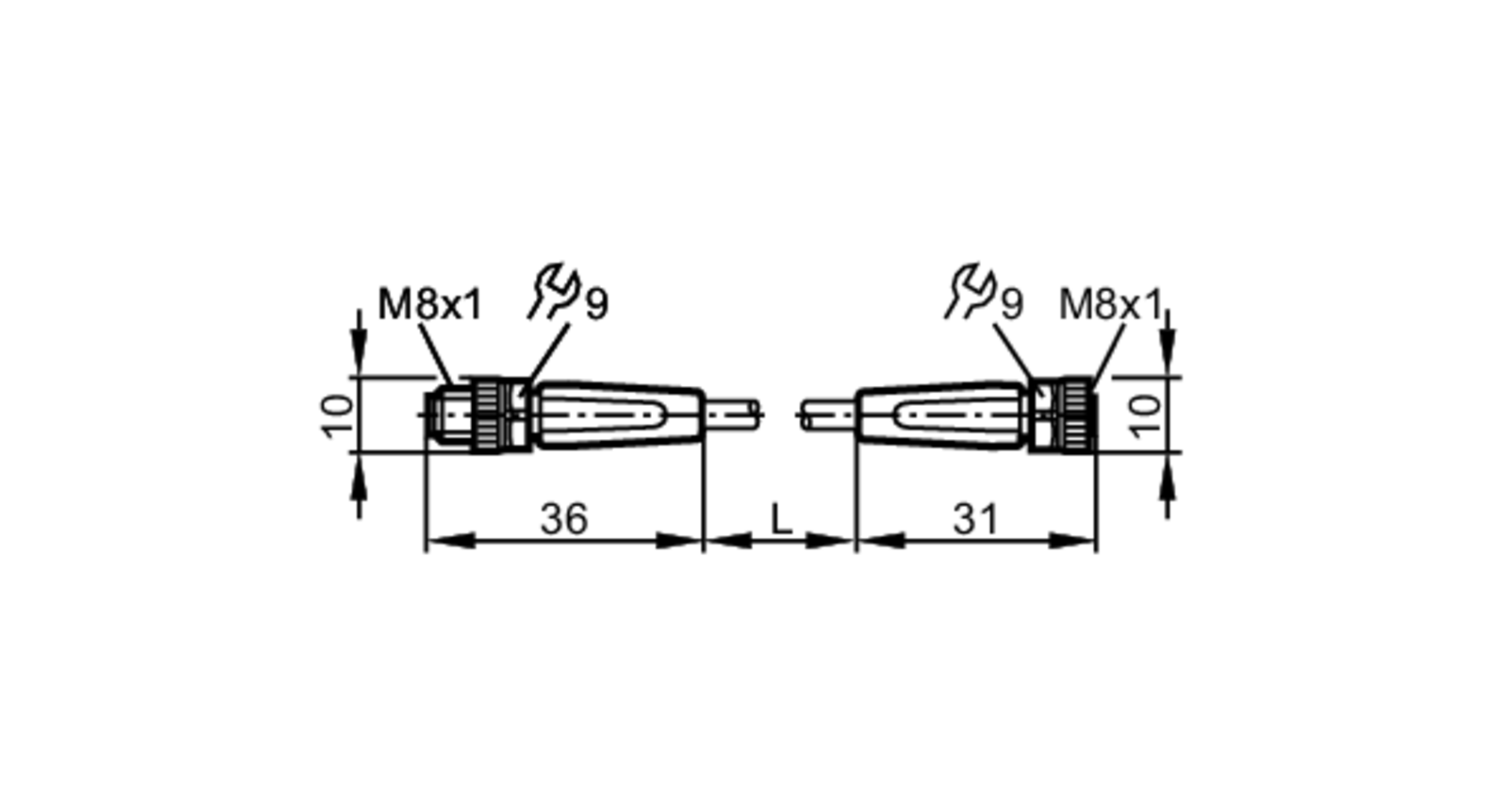 EVC314 - Verbindingskabel - ifm electronic