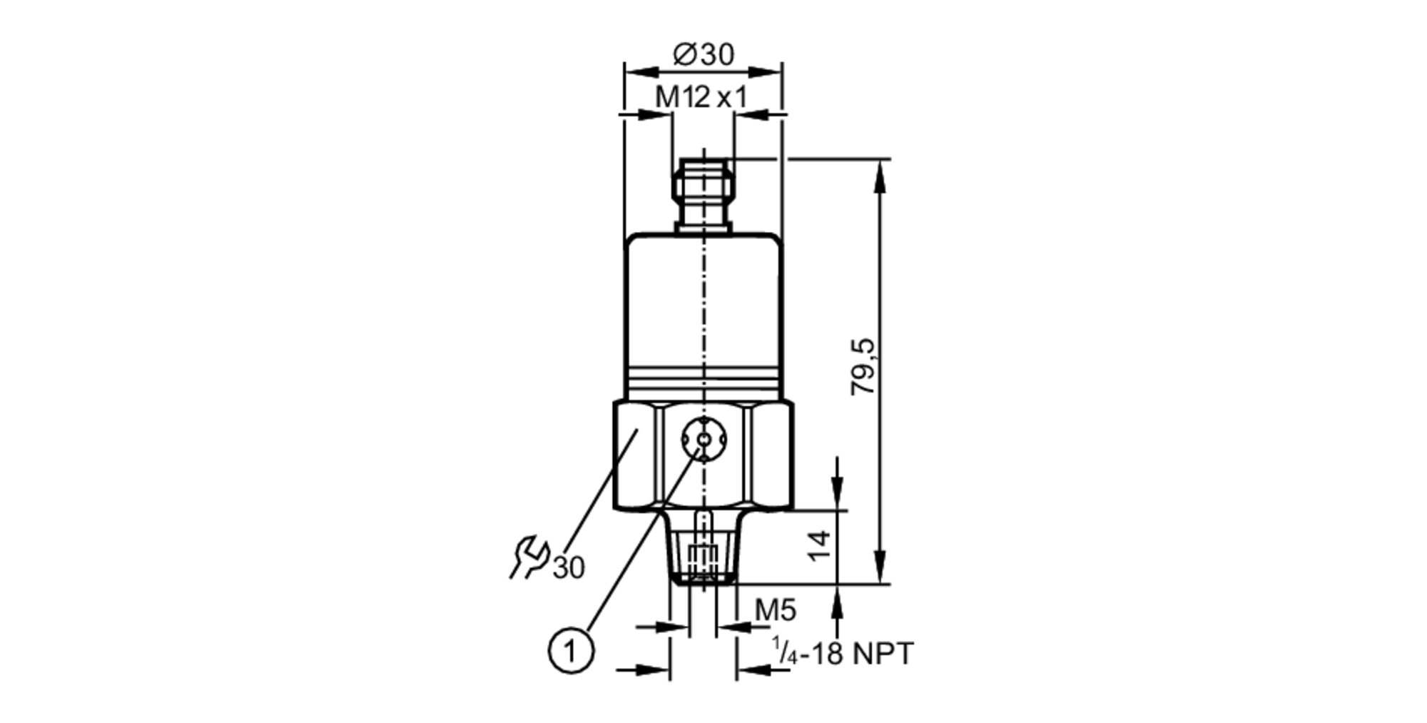 PX3238 - Pressure transmitter with ceramic measuring cell - ifm