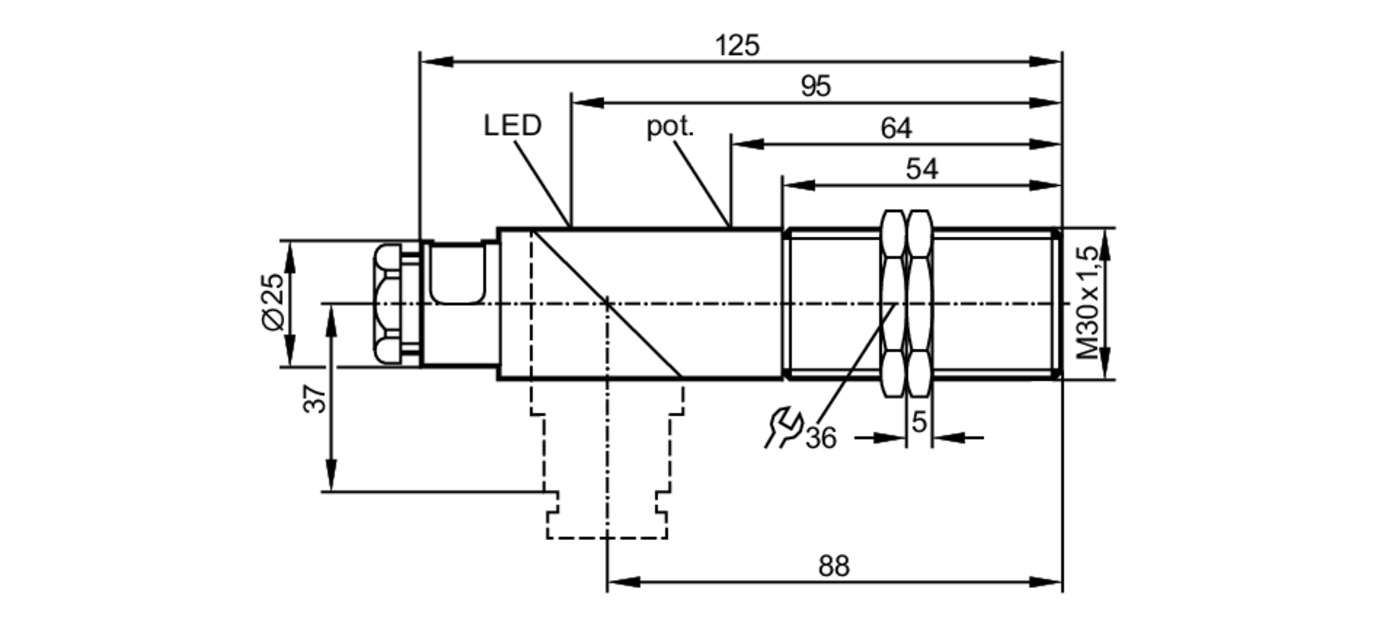 KI0205 - Capacitive sensor - ifm