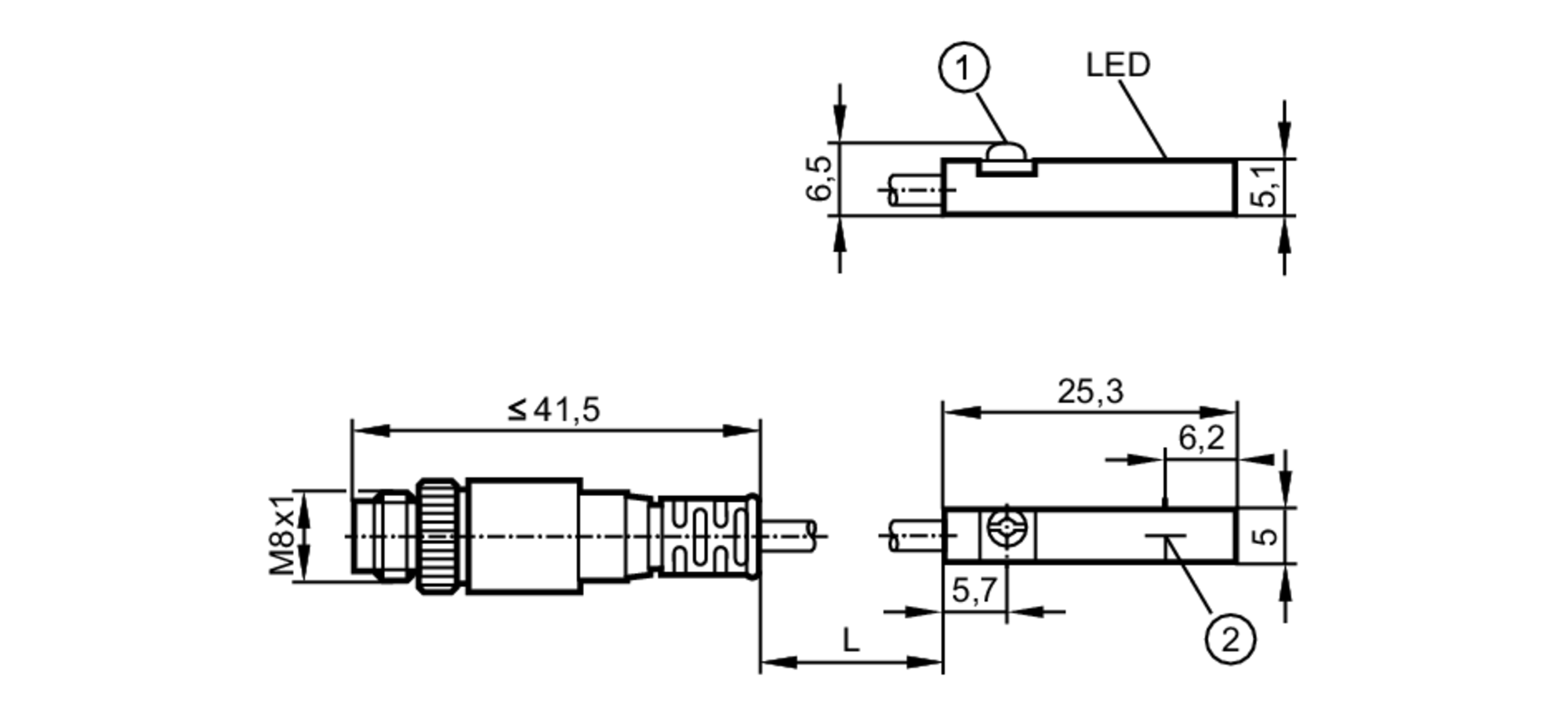 MK5102 - T-slot cylinder sensor - ifm