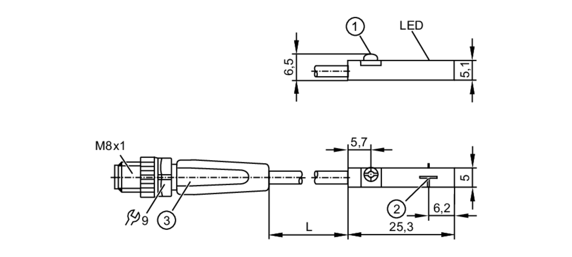 MK5102 - T-slot cylinder sensor - ifm