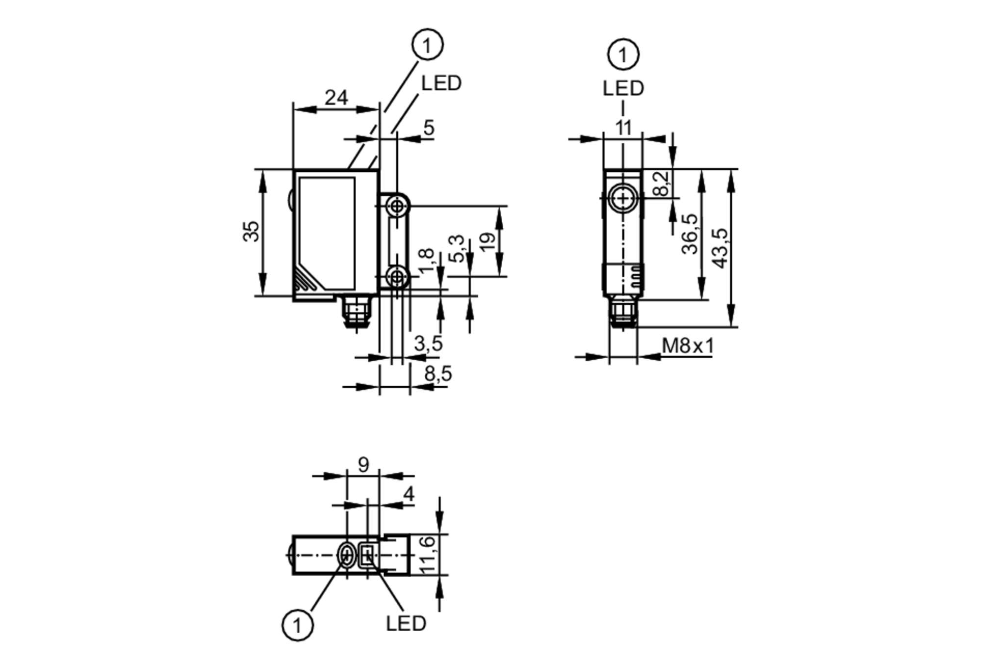 OJ5186 - Retro-reflective sensor for the detection of transparent ...