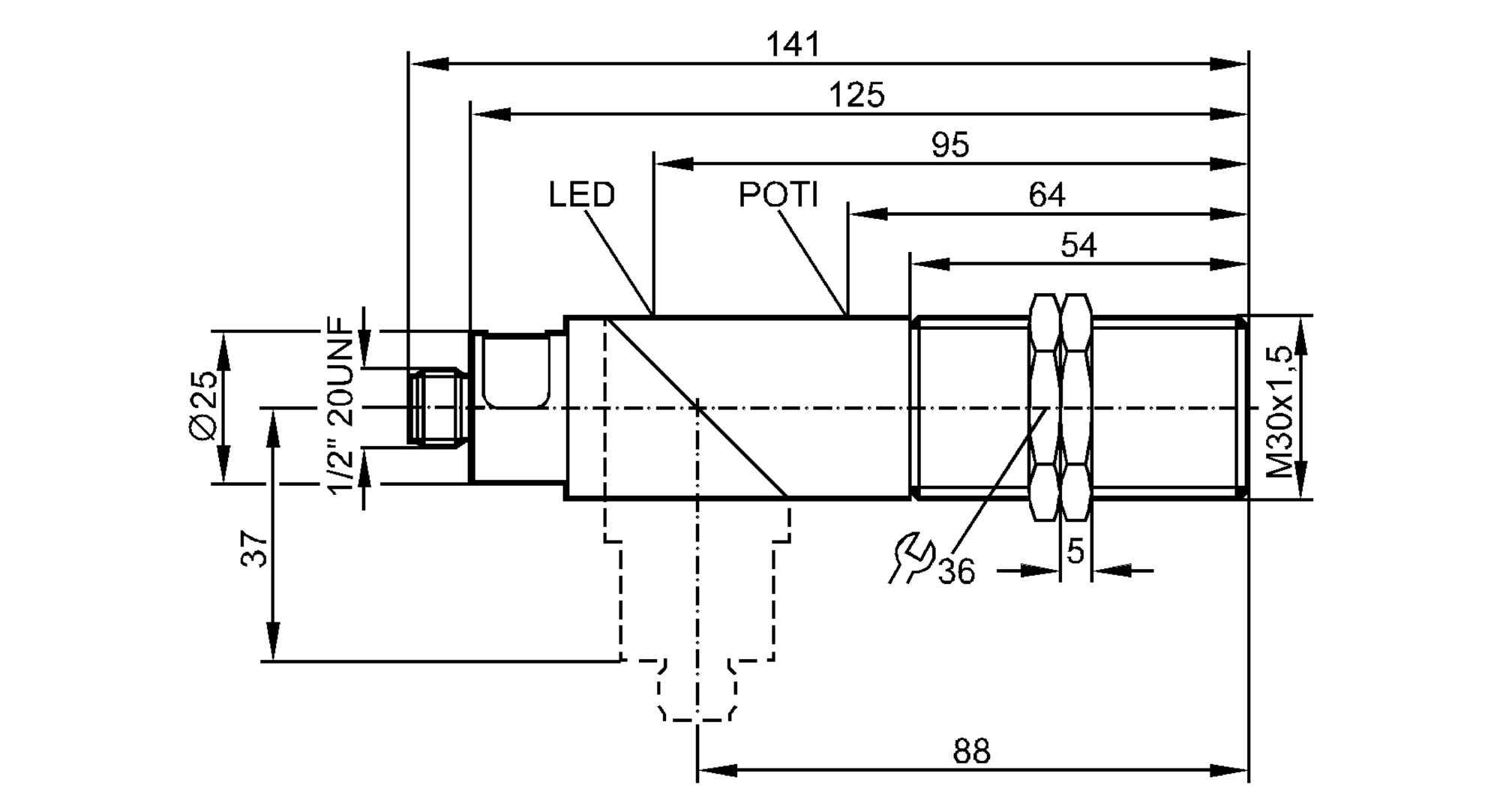 KI3513 - Capacitive sensor - ifm