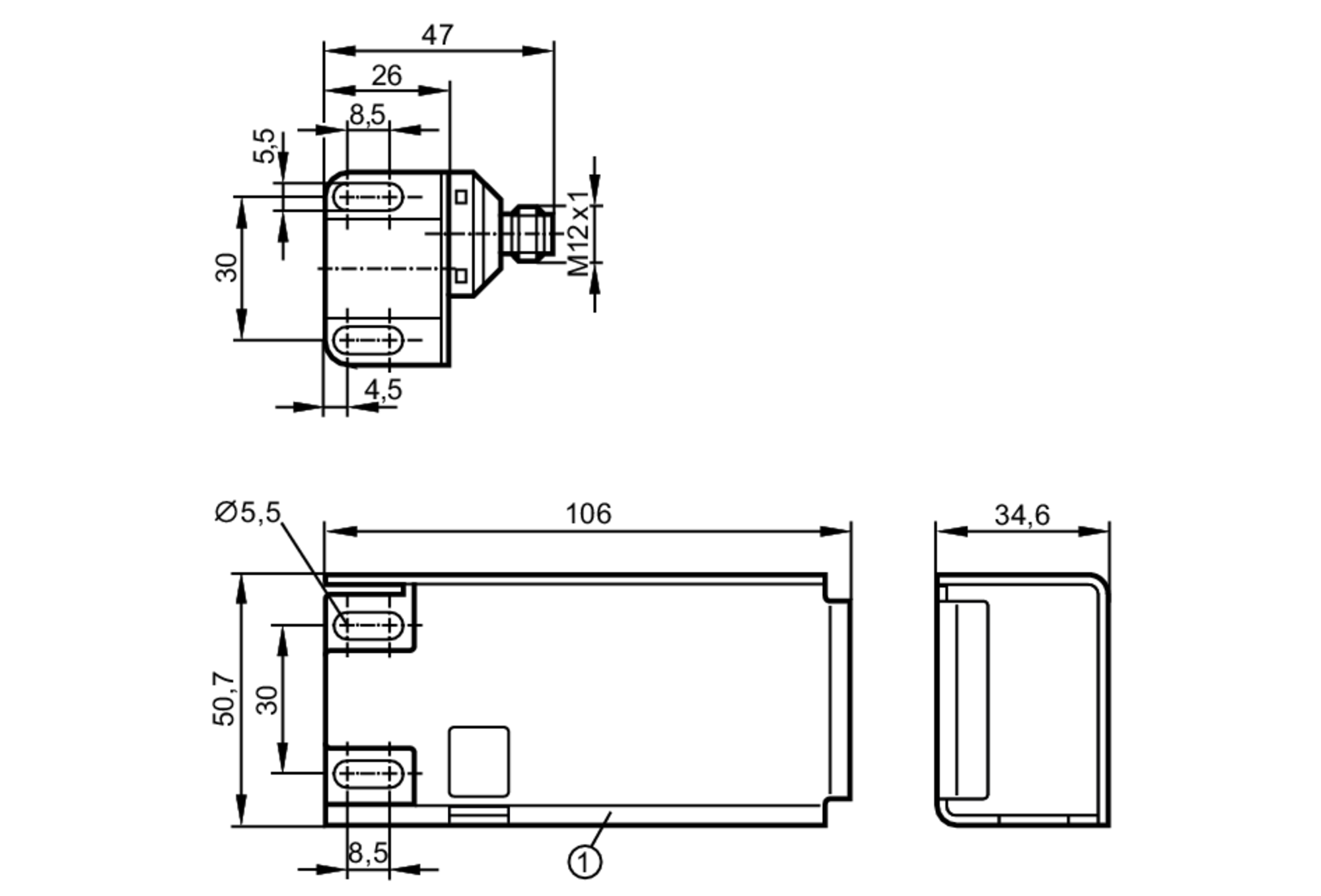 IN507A - Induktiver Doppelsensor für Schwenkantriebe - ifm