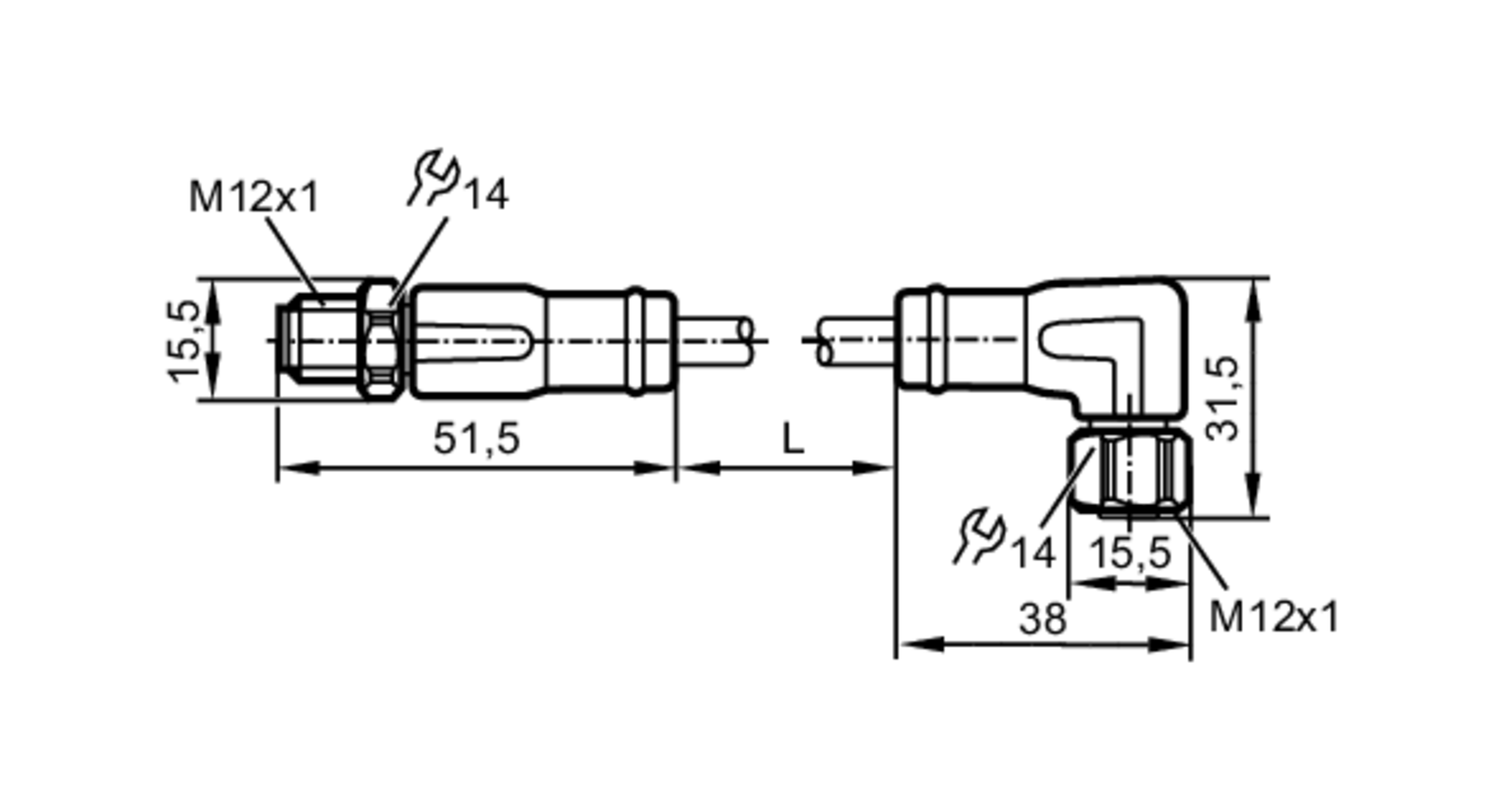 EVF498 - Verbindungskabel - ifm