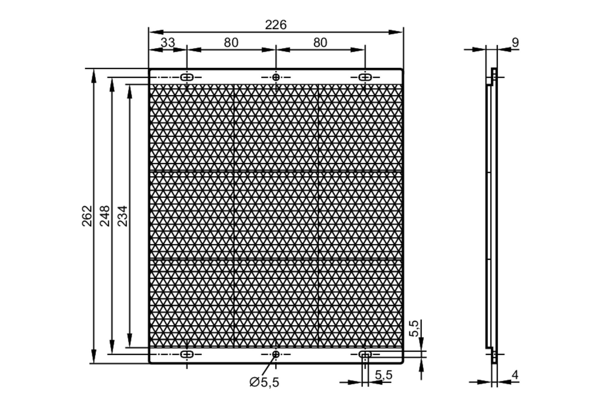 E21159 - Reflector para sistemas réflex - ifm