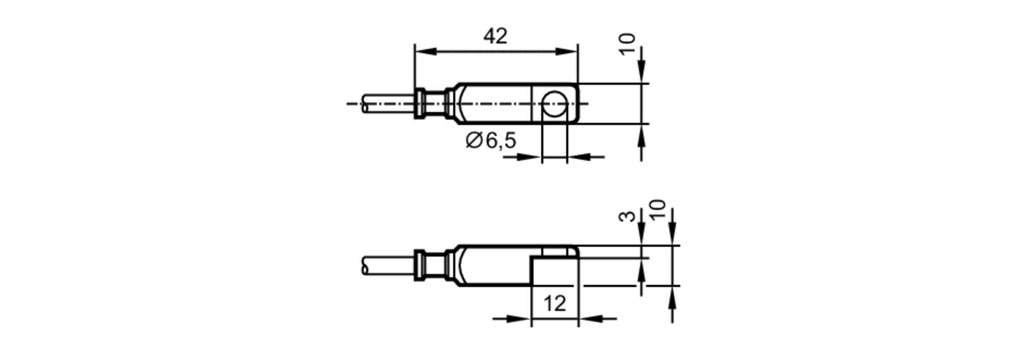 TS522A - Temperatur-Kabelsensor mit Anlegefühler - ifm