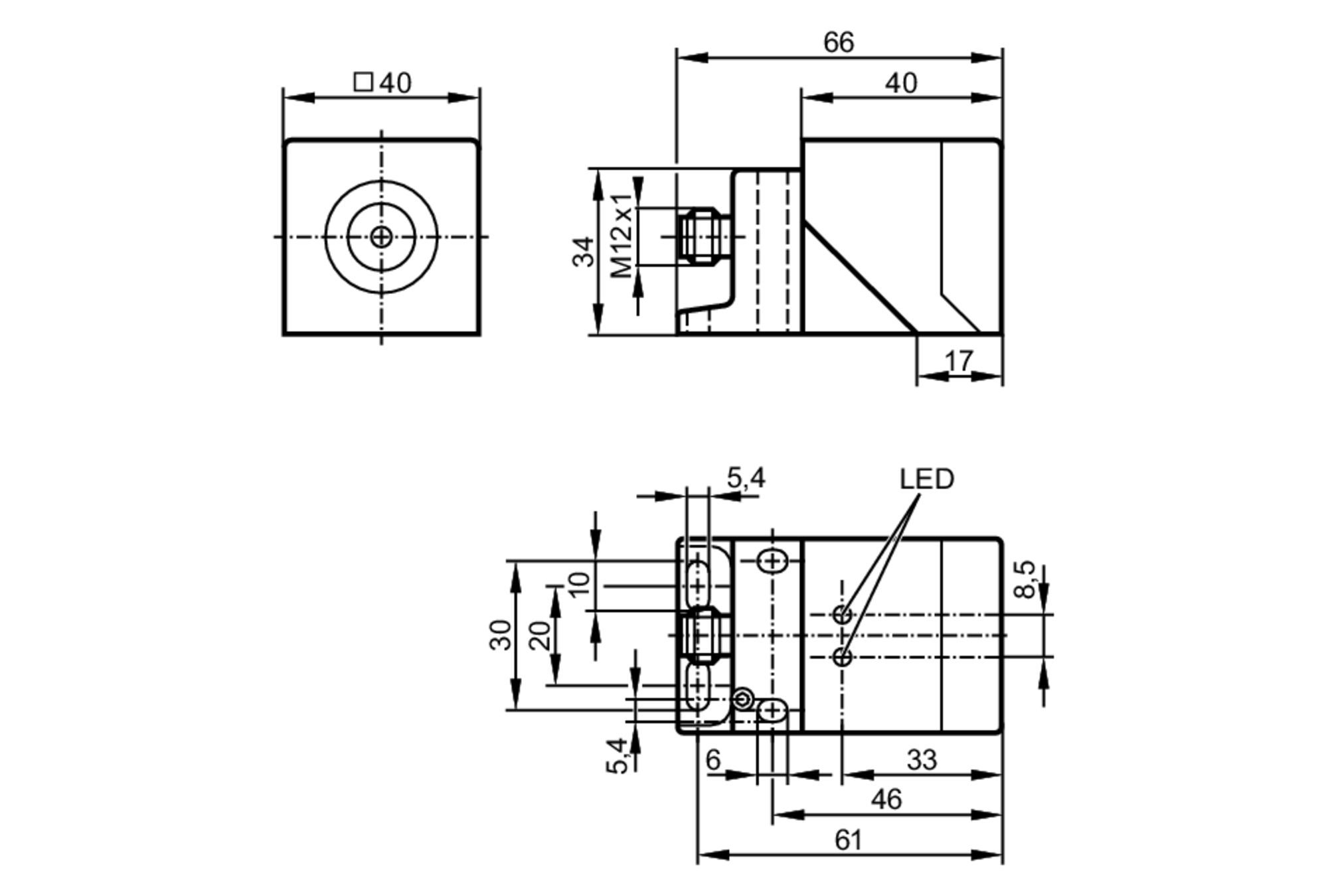 GM705S - Induktiver Sicherheitssensor - ifm