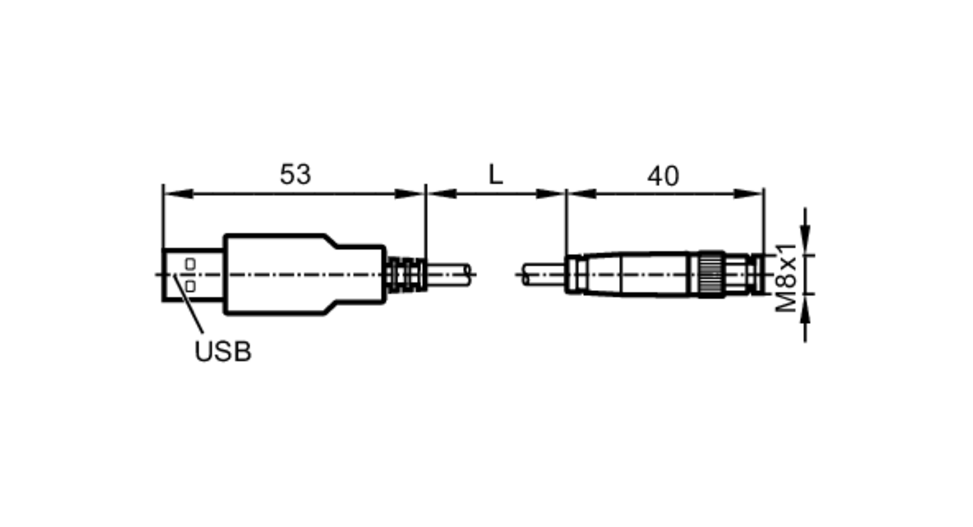 E30136 - USB-Verbindungskabel - ifm