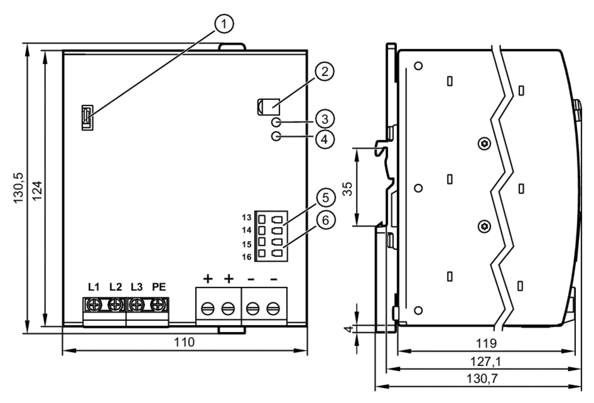 E84036 - Schaltnetzteil 24 V DC - ifm