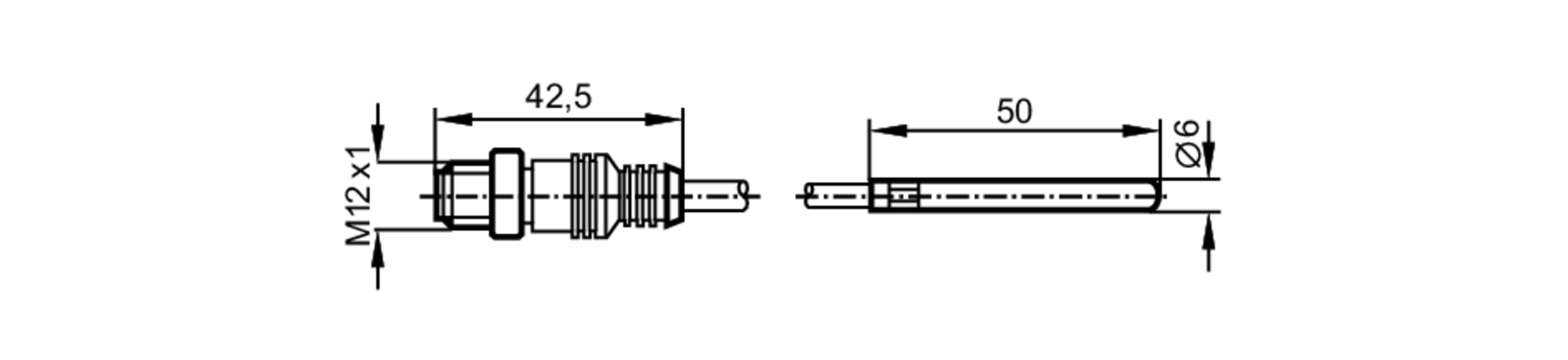 TS2256 - Temperature cable sensor with process connection - ifm