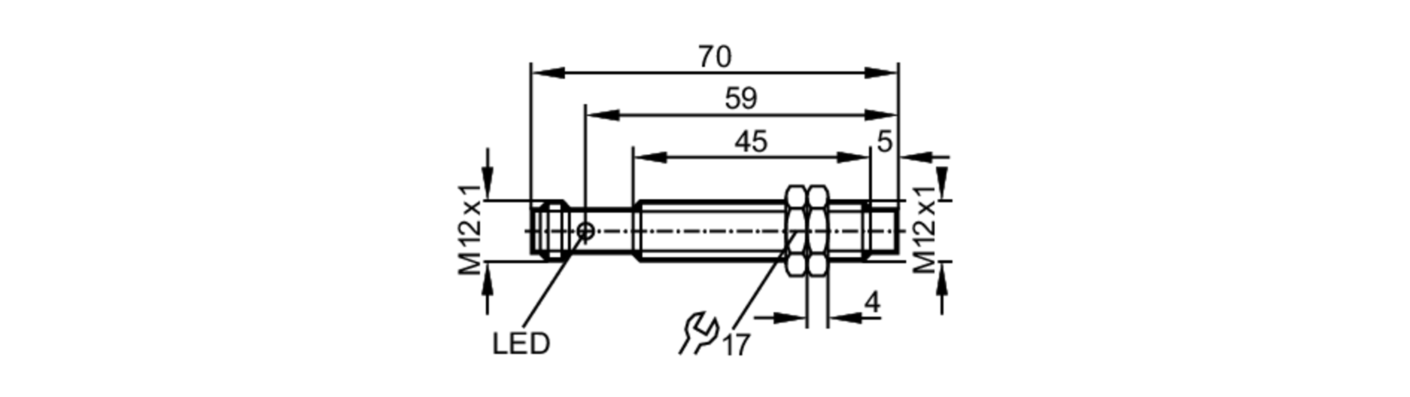 IFM204 - Inductive sensor - ifm