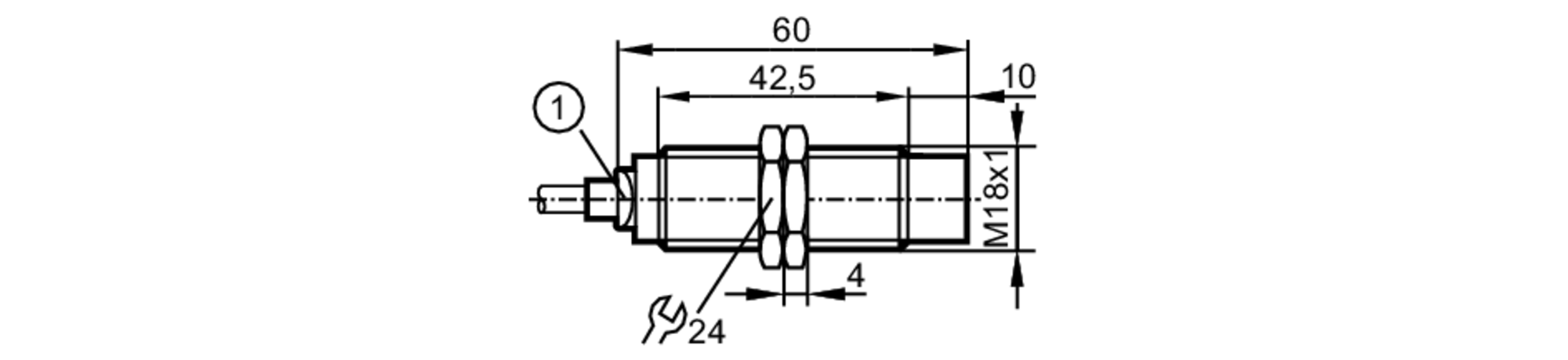 IG7105 - Inductive sensor - ifm